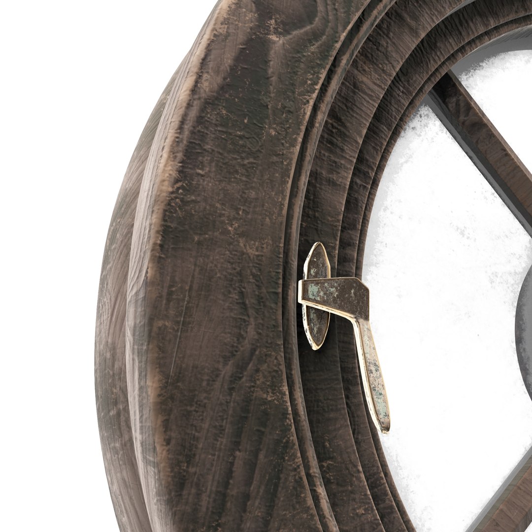 Wooden Rounded Window Carton 3D Model - TurboSquid 1641278