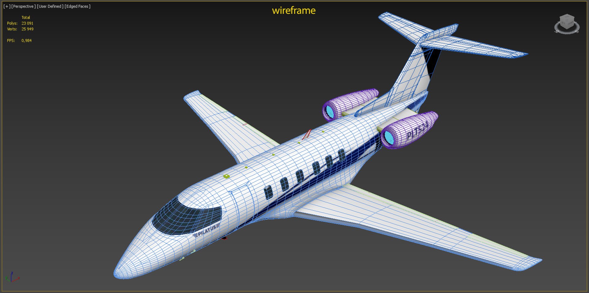 Pilatus PC 24 Private Jet 3D Model - TurboSquid 2283282