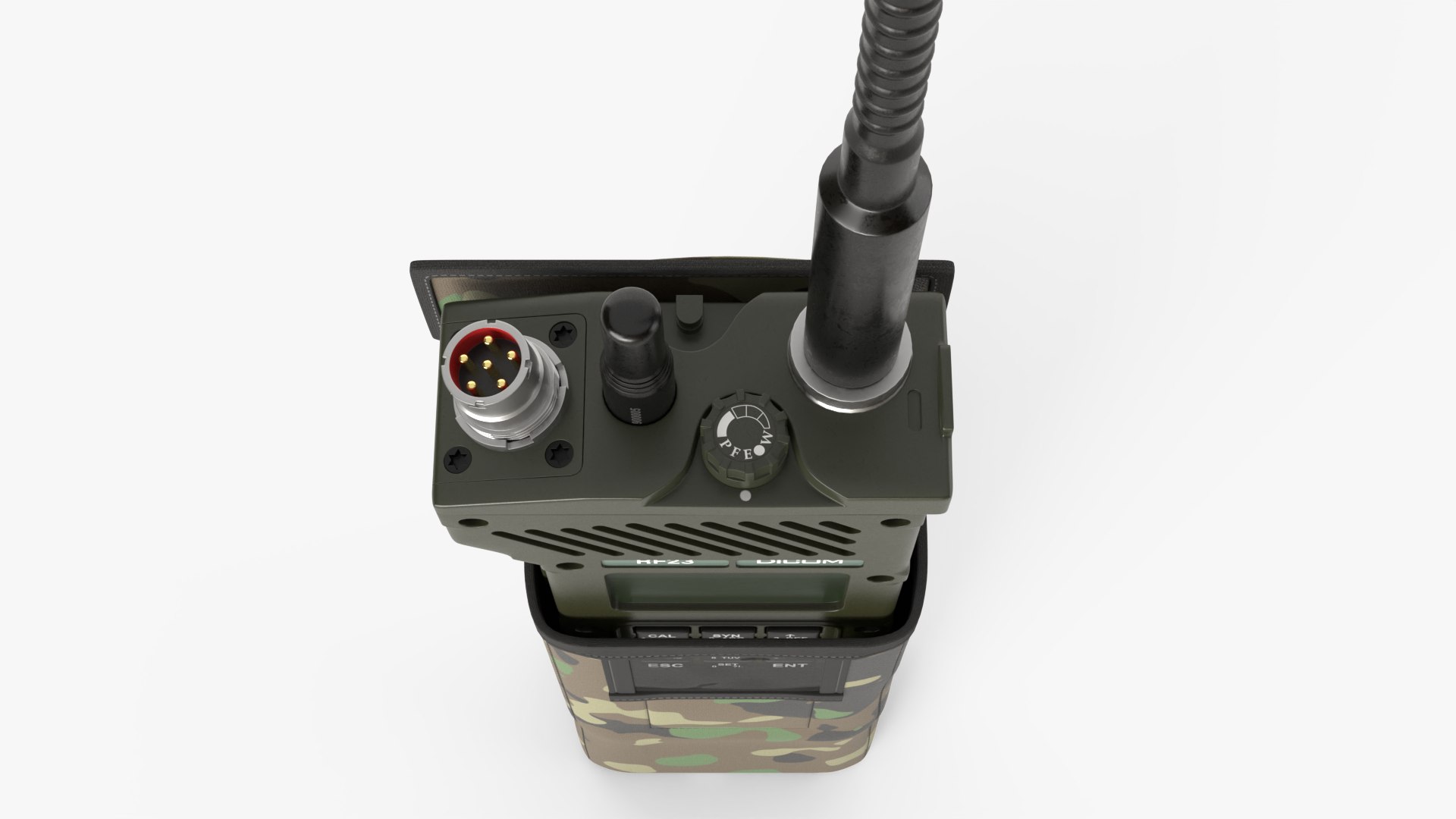 Dicom RF23 Military Radio 2 Model - TurboSquid 1882846