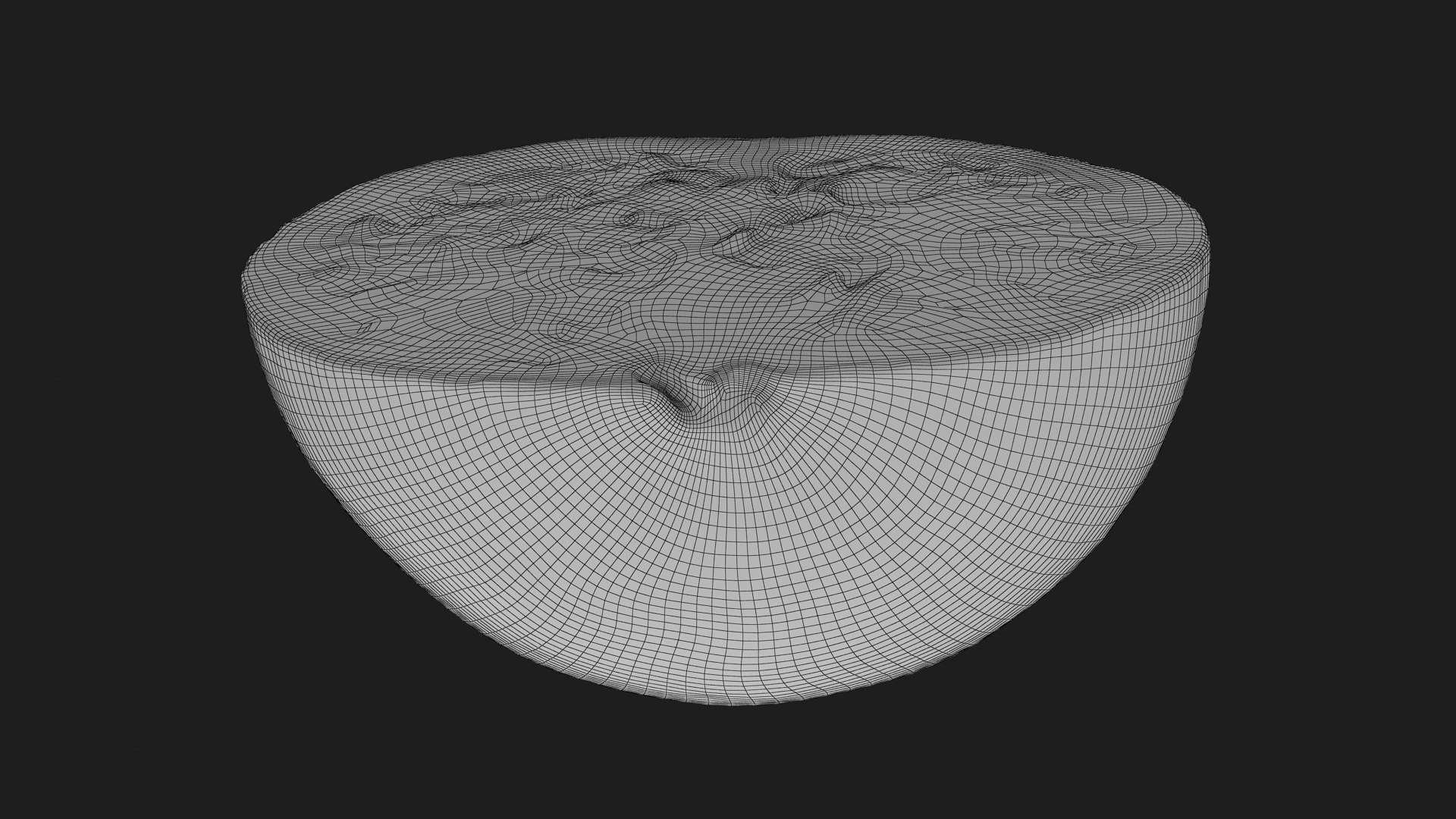 3D Model Cut Half Orange 01 - TurboSquid 2228946