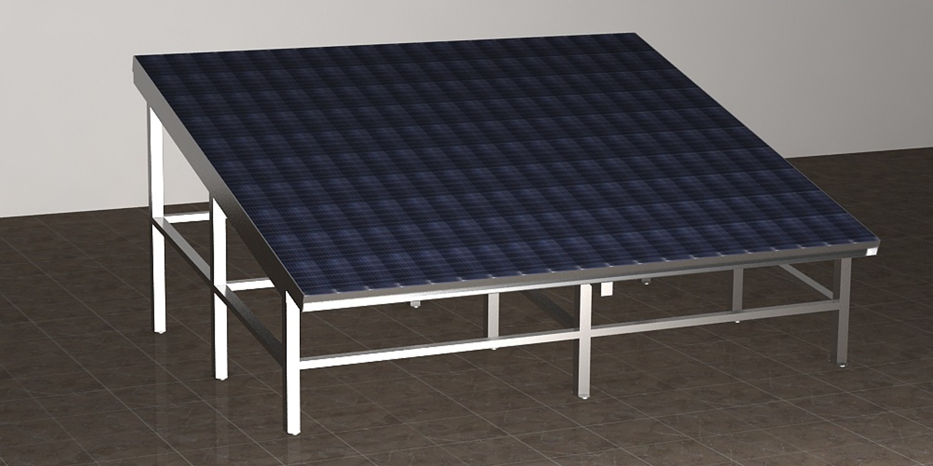 Solar Cell 3D Model - TurboSquid 1382354