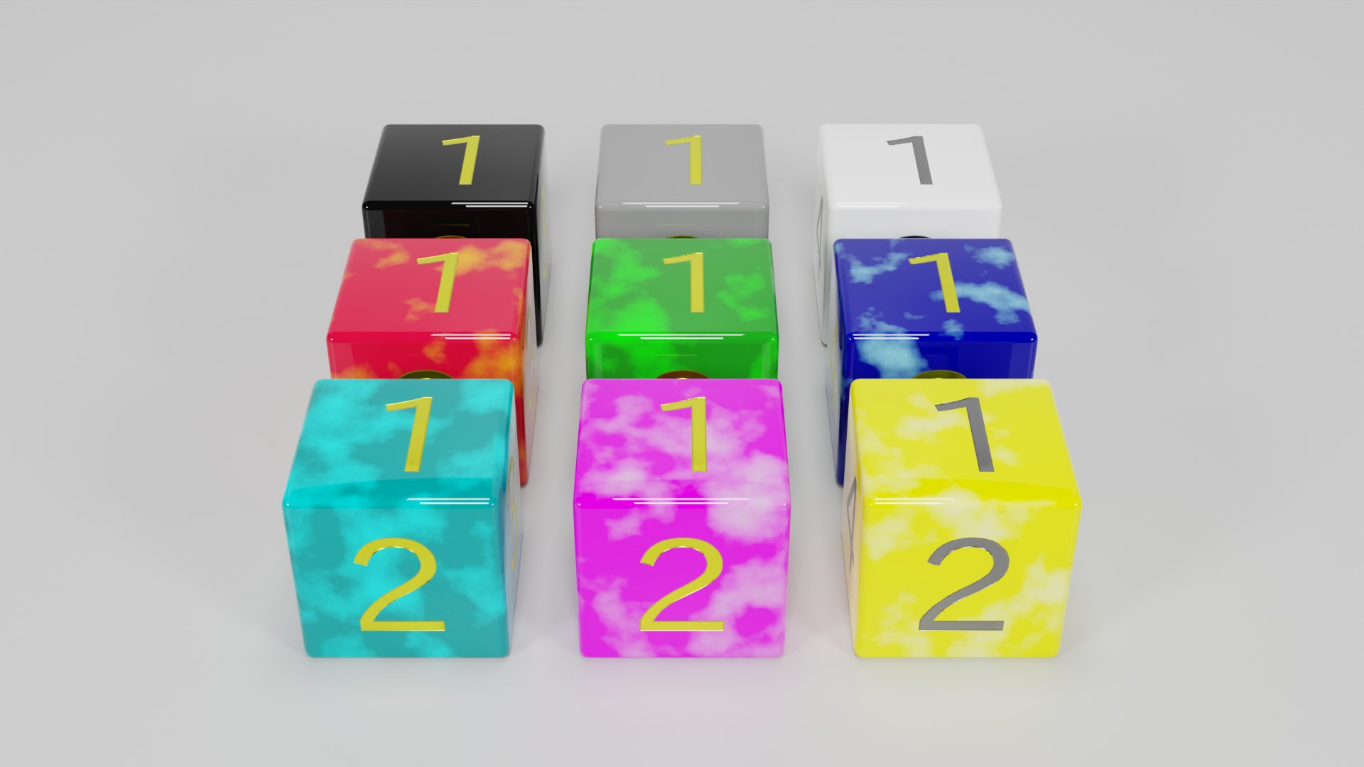 3D Dice Set Remake - TurboSquid 2341908