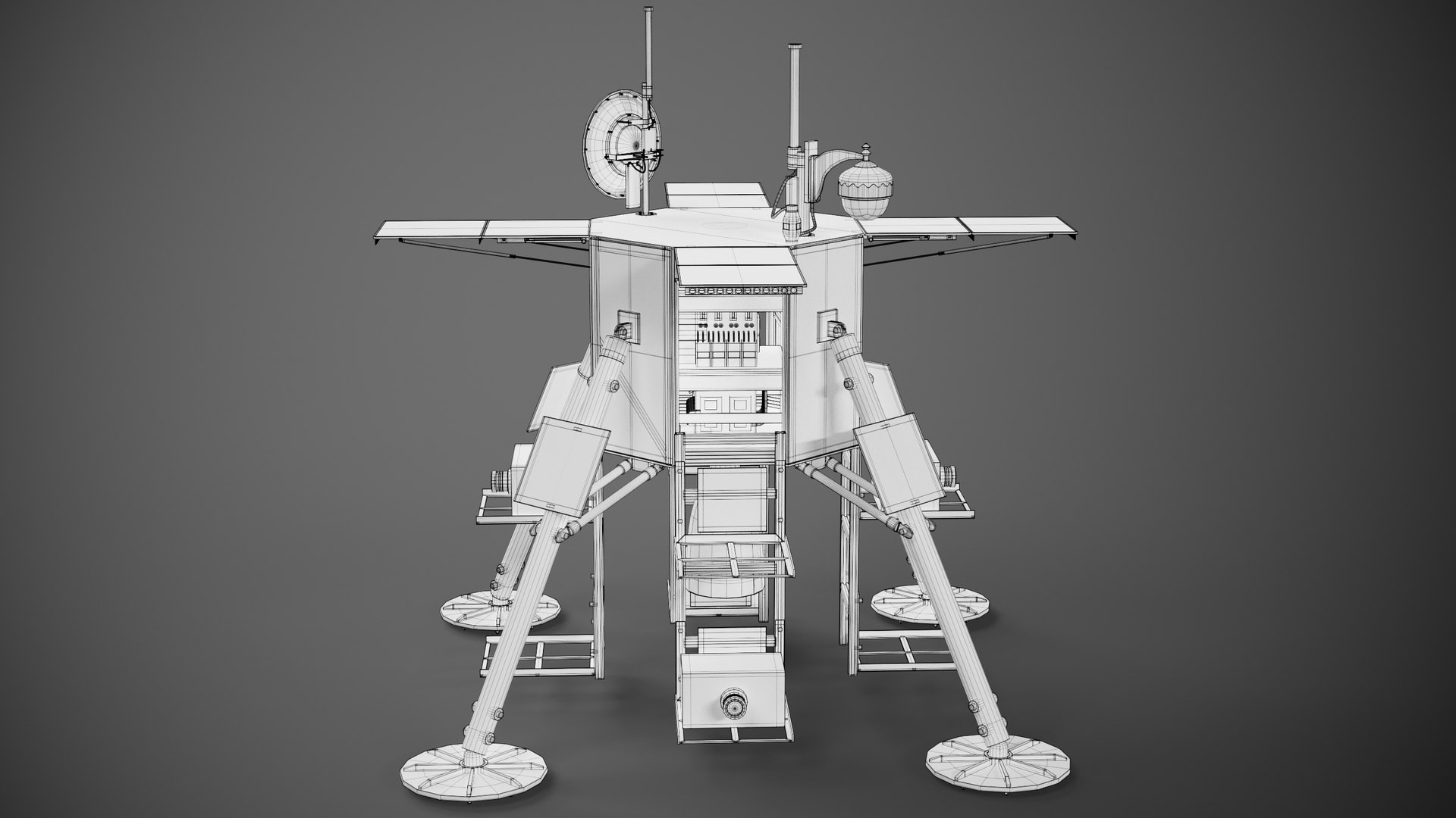 RODIN Moon Lander 3D Model - TurboSquid 2059899