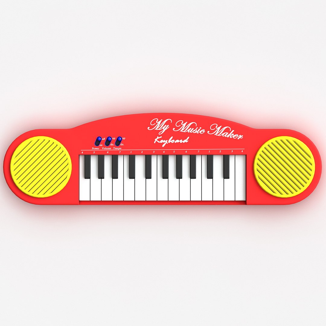 C4d Electronics Toy Keyboard