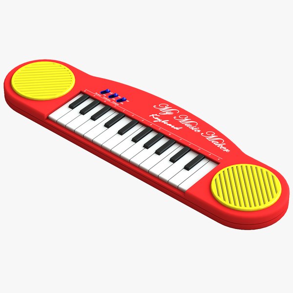 c4d electronics toy keyboard