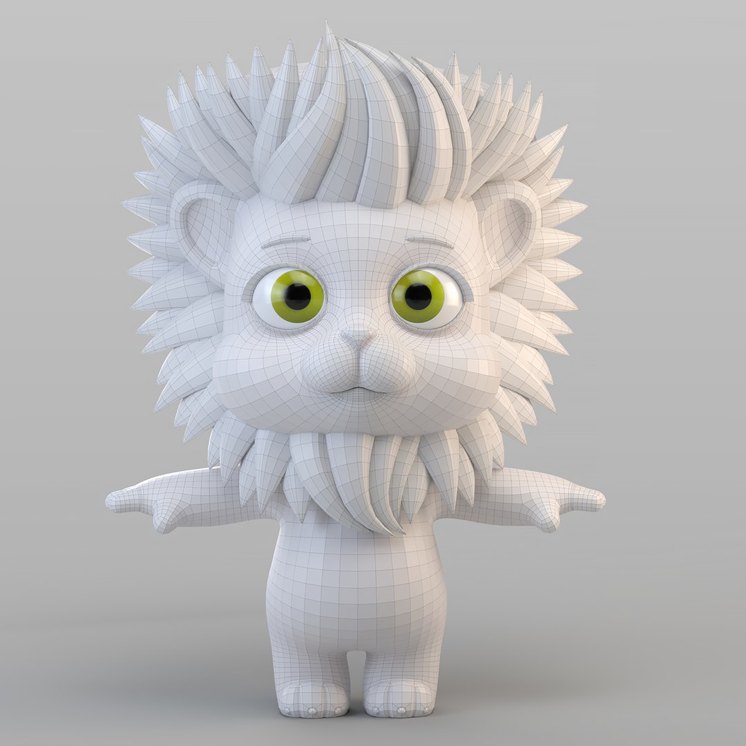Biped Lion Animation Model - TurboSquid 1607416