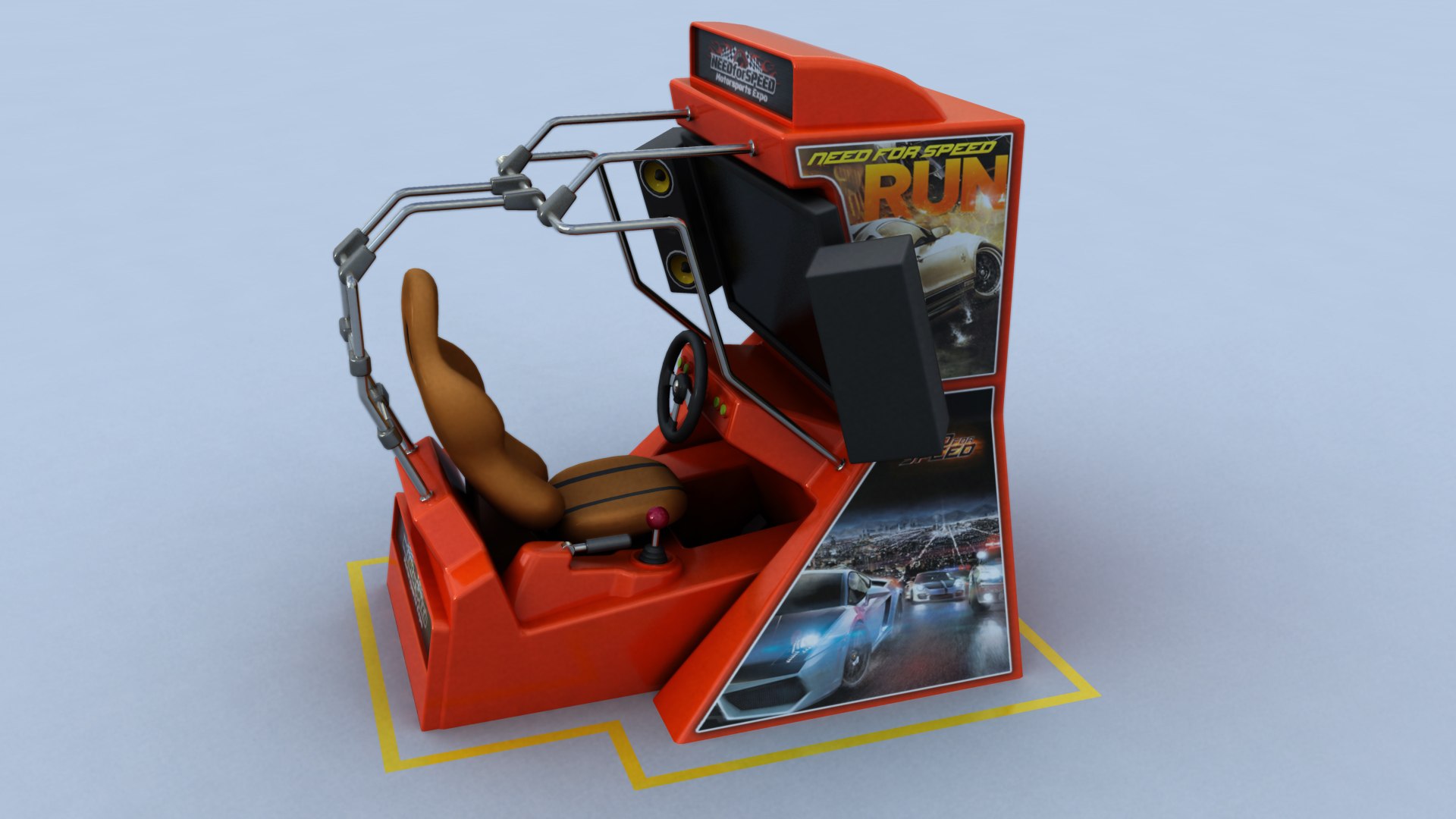 3d Arcade Machine