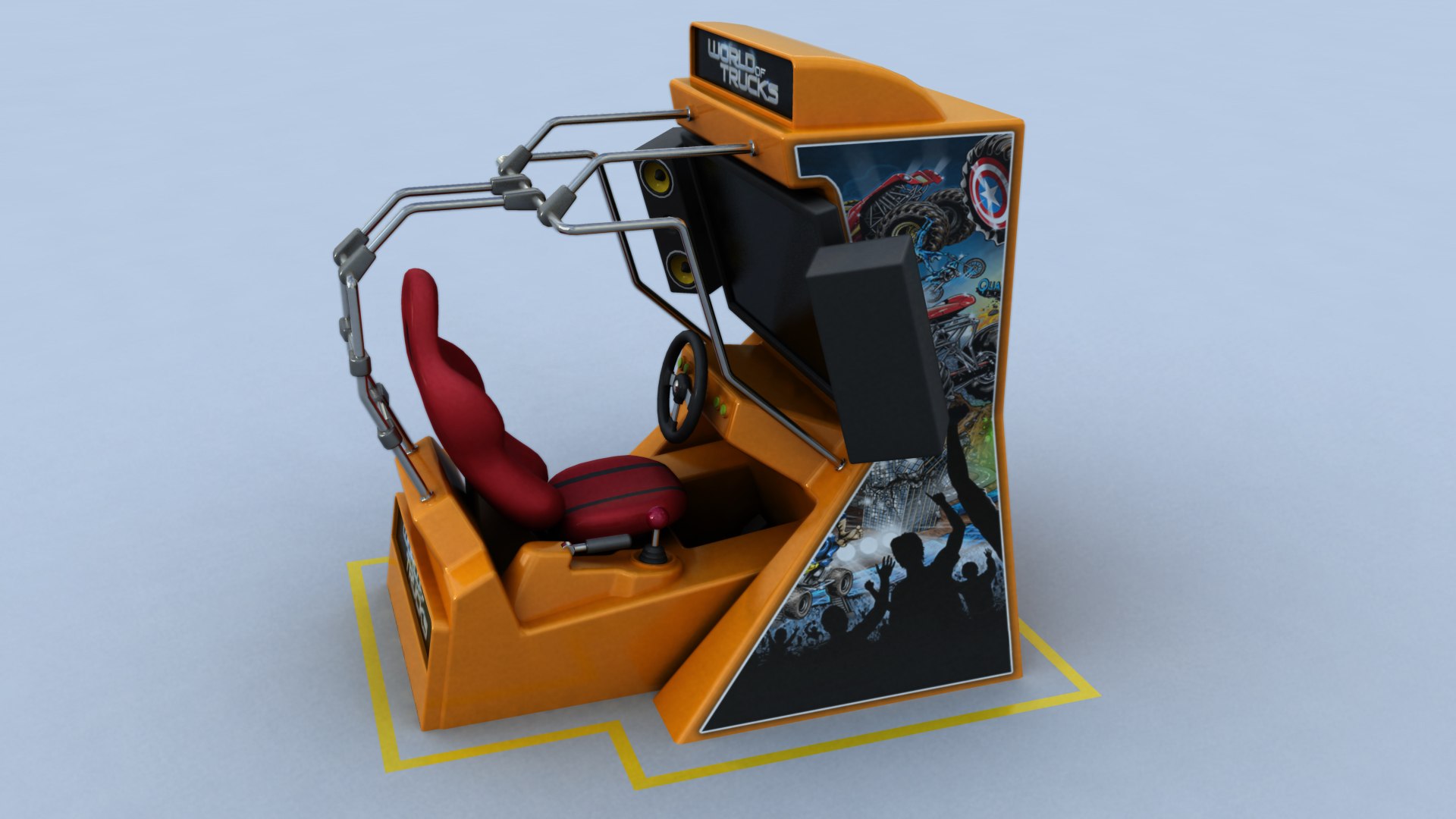 3d Arcade Machine
