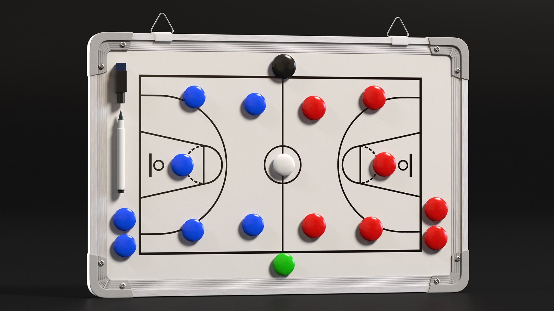Basketball Wall-Mounted Coaching Board Fur 3D Model - TurboSquid 1961506