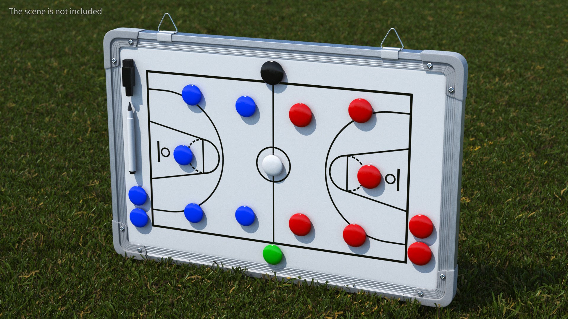 Basketball Wall-Mounted Coaching Board Fur 3D Model - TurboSquid 1961506