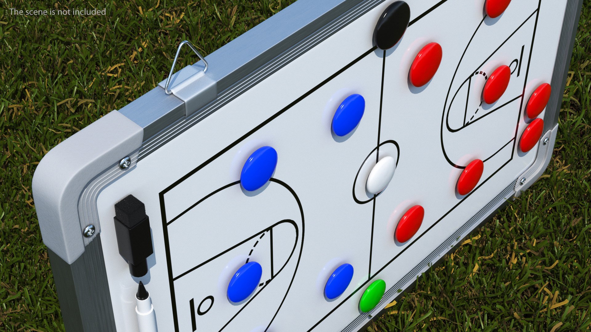 Basketball Wall-Mounted Coaching Board Fur 3D Model - TurboSquid 1961506
