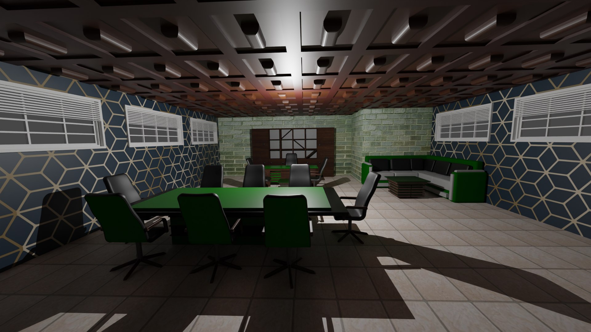 3D Model Boss Office - TurboSquid 2160831