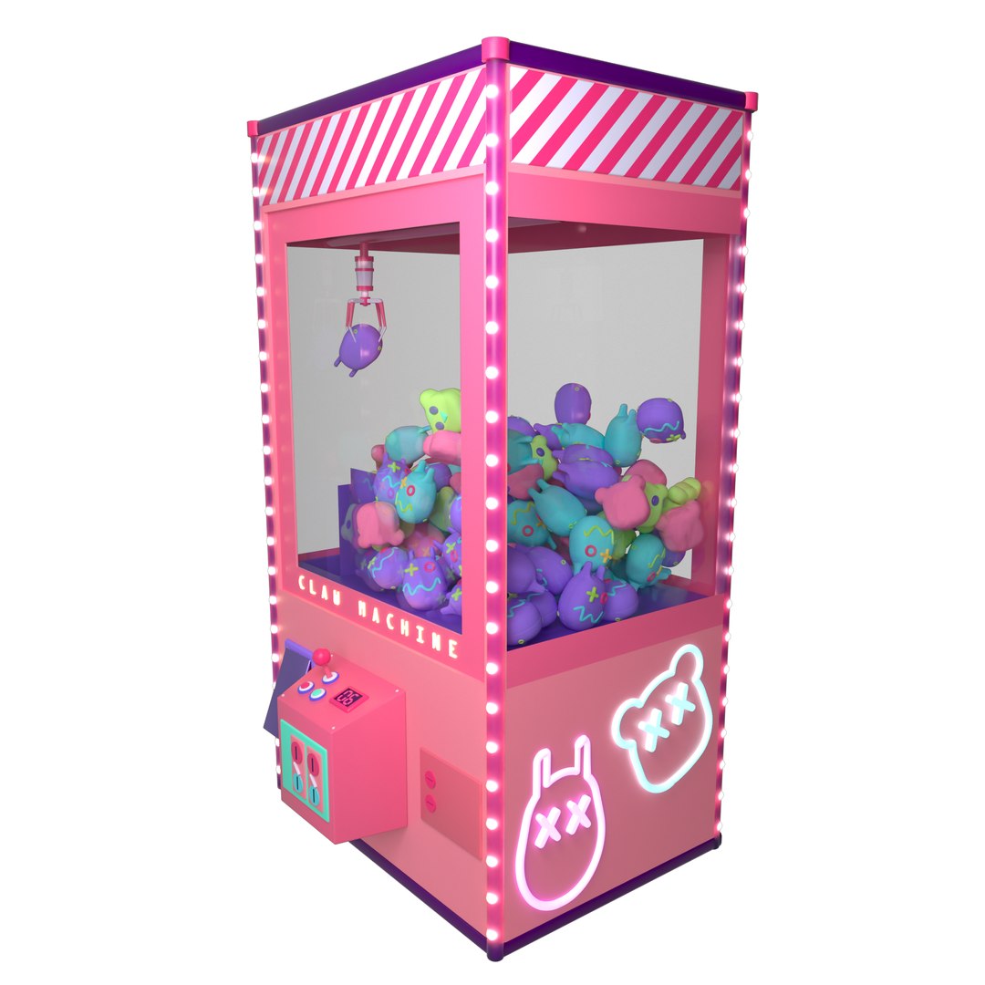 3D Claw Machine - TurboSquid 2340150