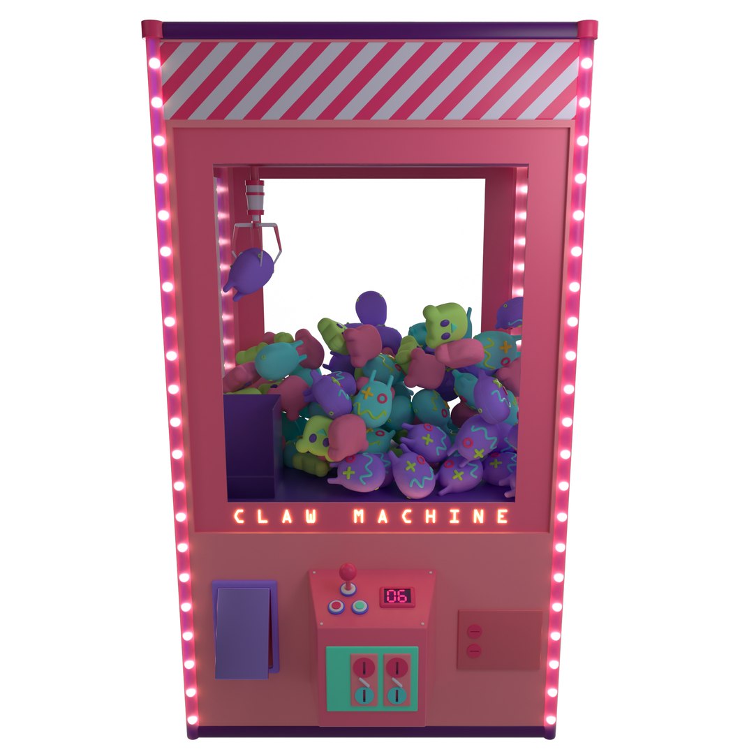 3D Claw Machine - TurboSquid 2340150