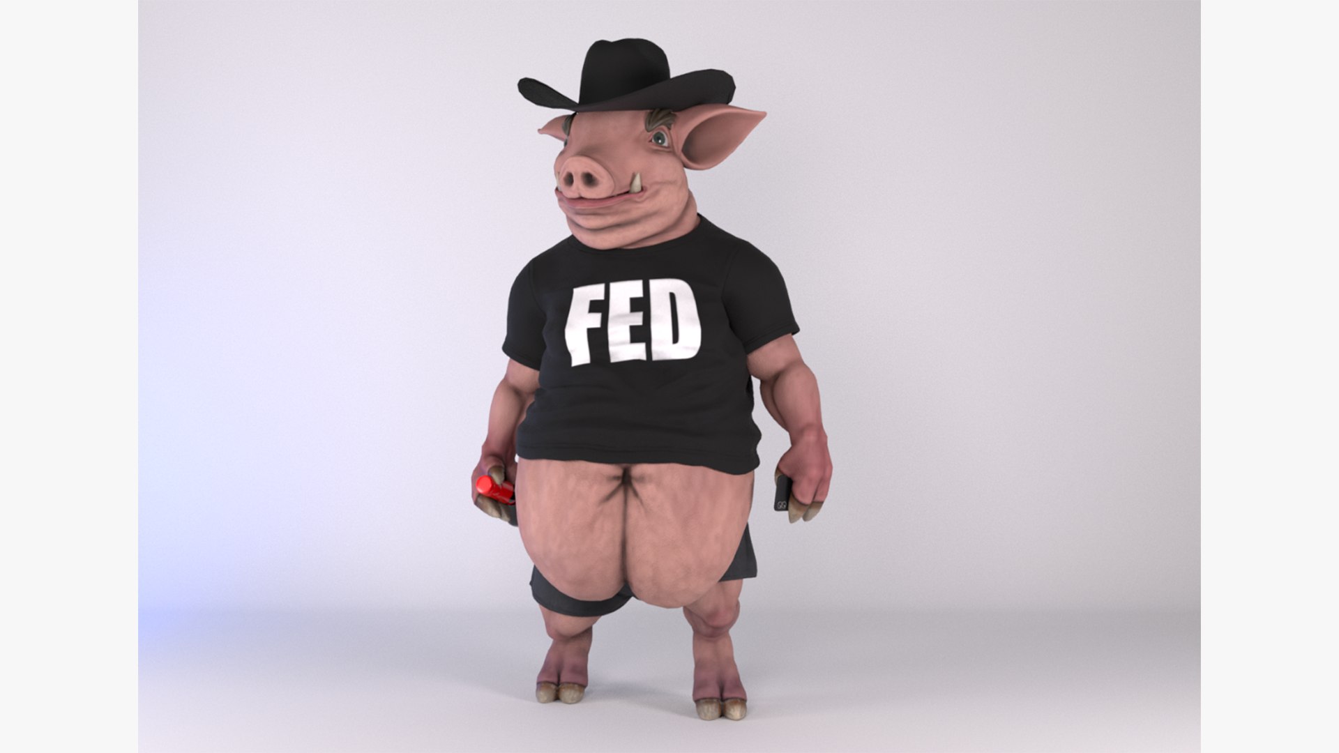 3D Ragepig Model - TurboSquid 1922622