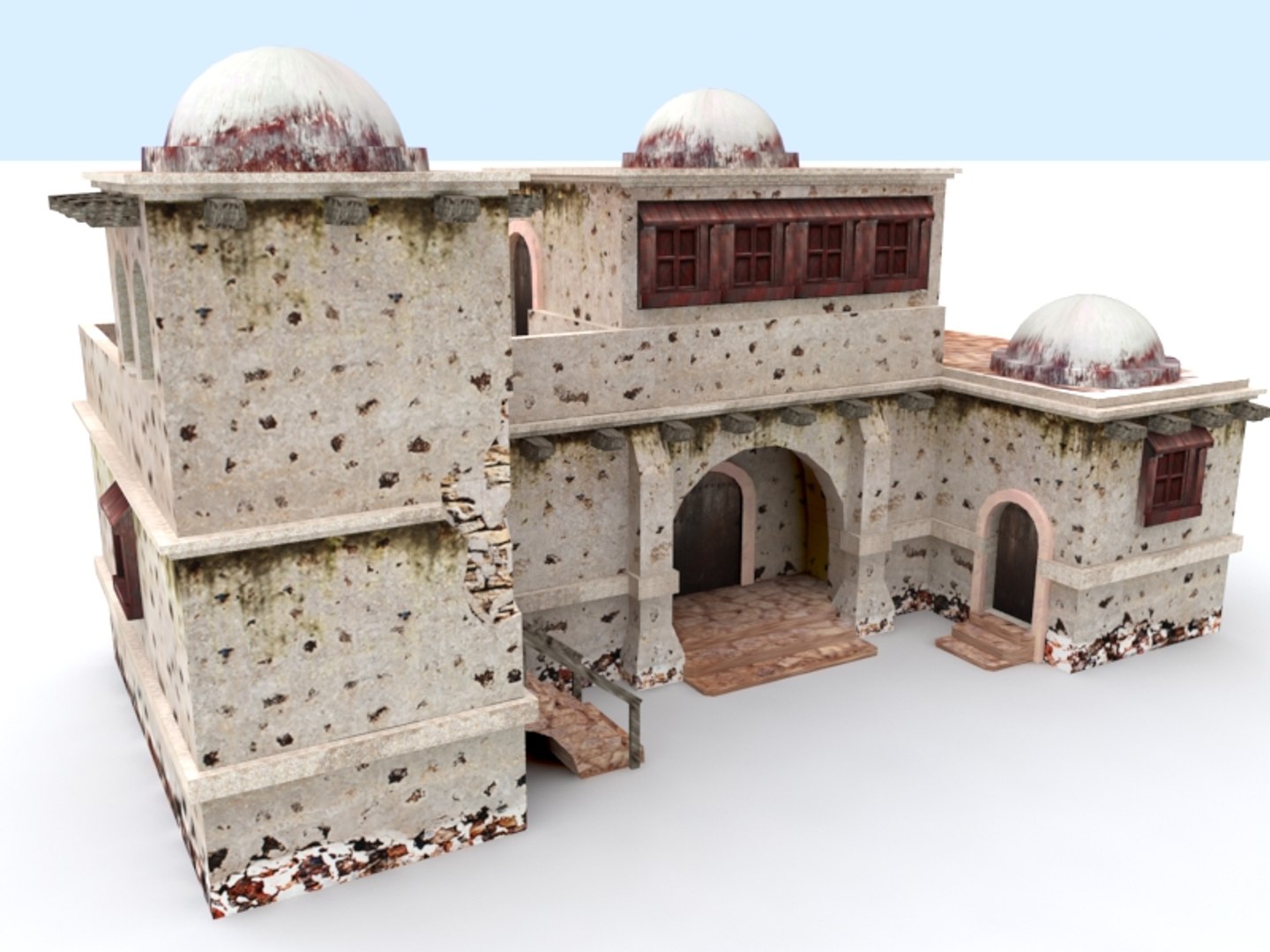3d Arab House Model