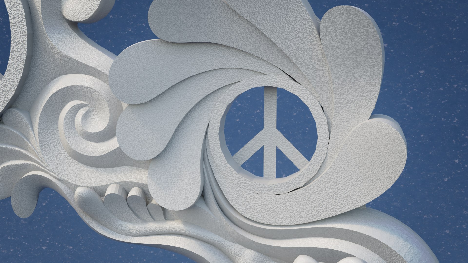 3D Flower Power Archway V2 Model - TurboSquid 2222666