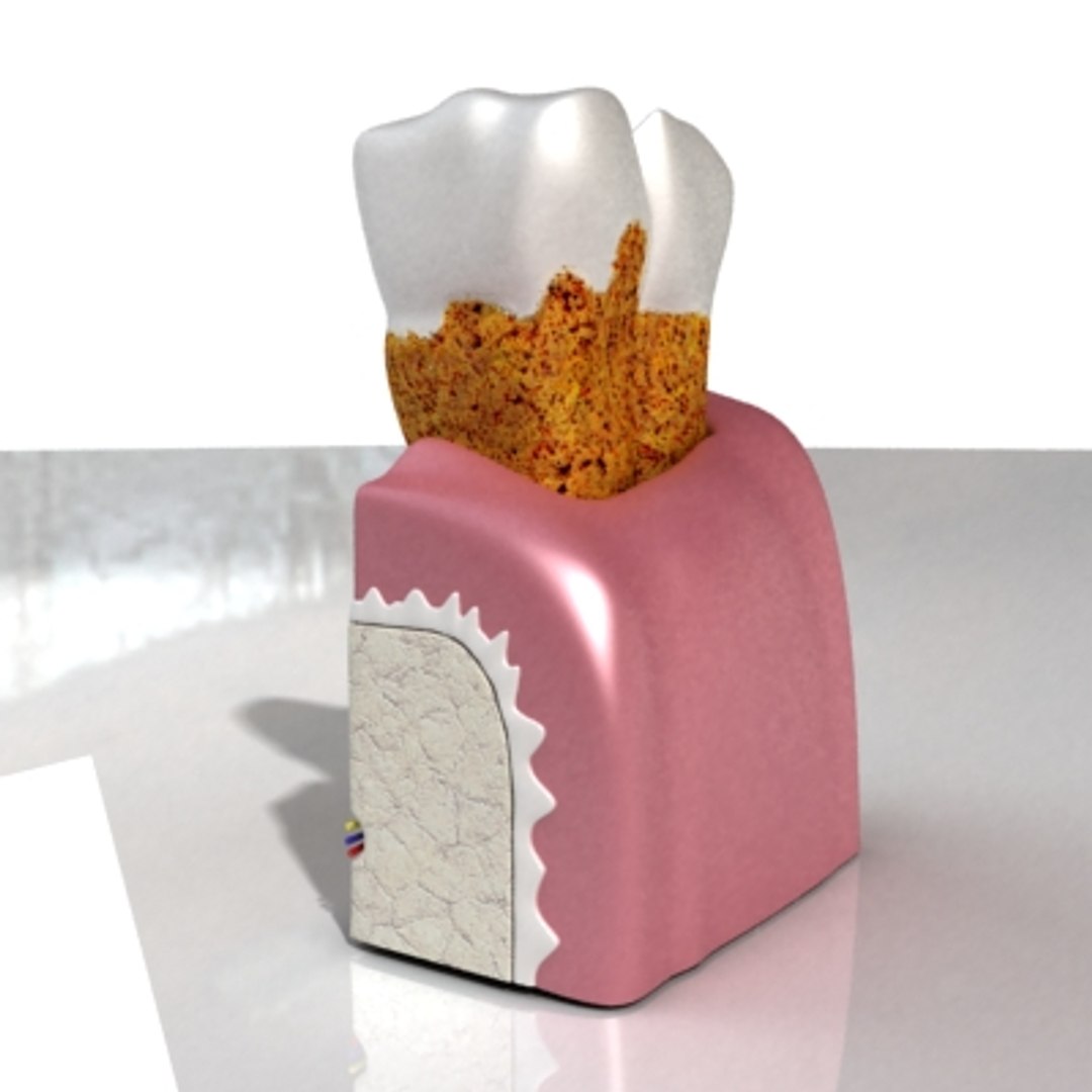 Tooth Dental Plaque 3d Model