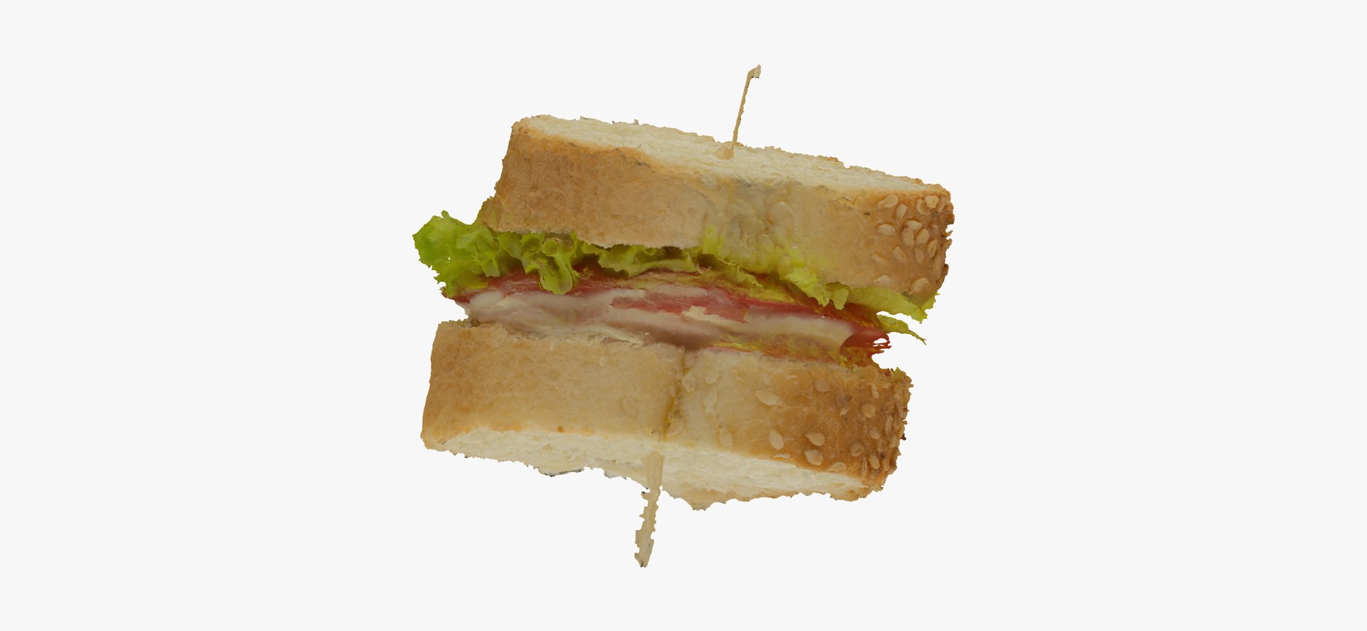 Mini Ham Sandwich 01 RAW Scan 3D Model - TurboSquid 1957026