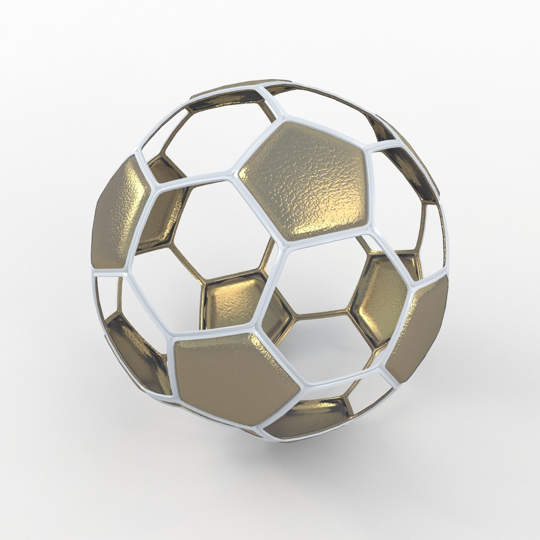 Soccer Ball White 3d Model