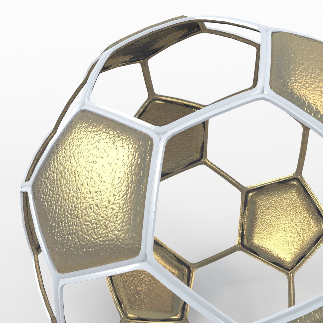 Soccer Ball White 3d Model