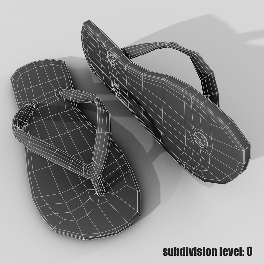 3d C4d Flip-flops Havaianas Brazil