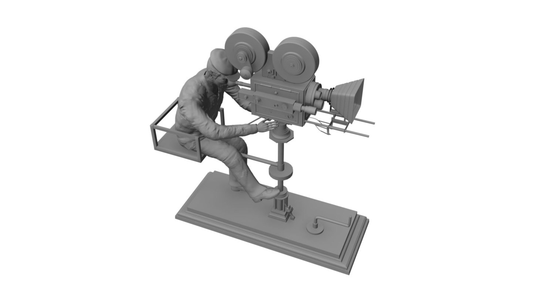 Director Photography Cinematograph Camera 3D Model - TurboSquid 1463966
