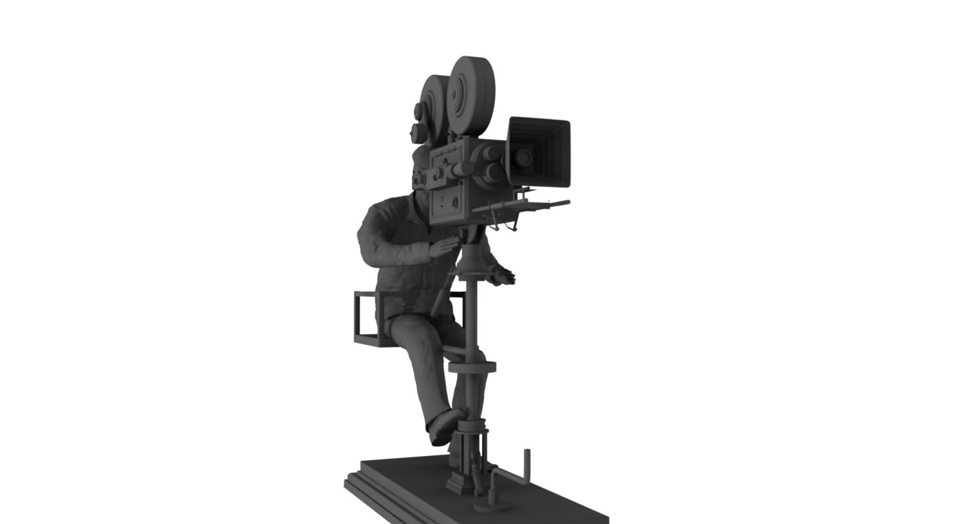 Director Photography Cinematograph Camera 3D Model - TurboSquid 1463966