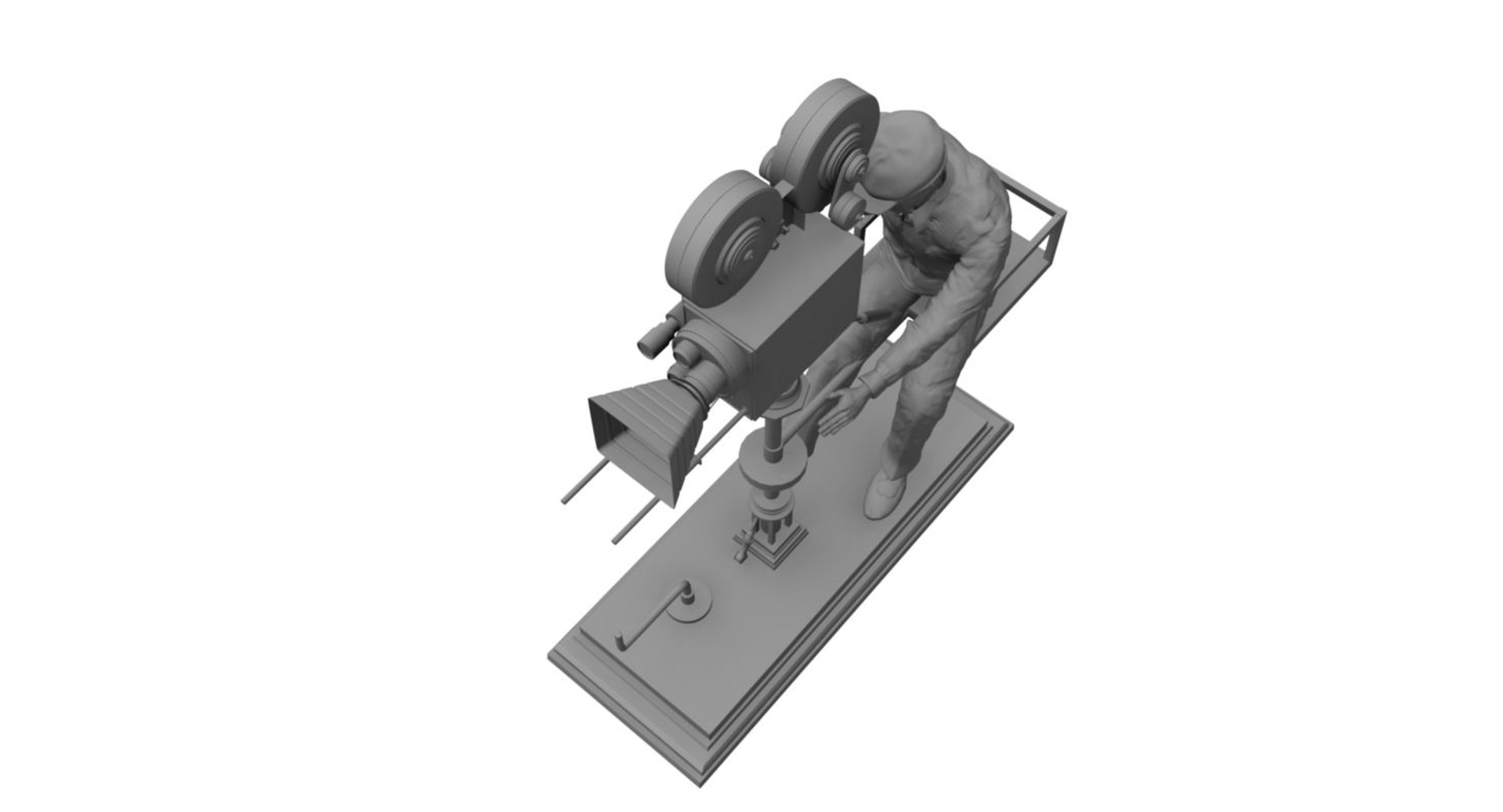 Director Photography Cinematograph Camera 3D Model - TurboSquid 1463966