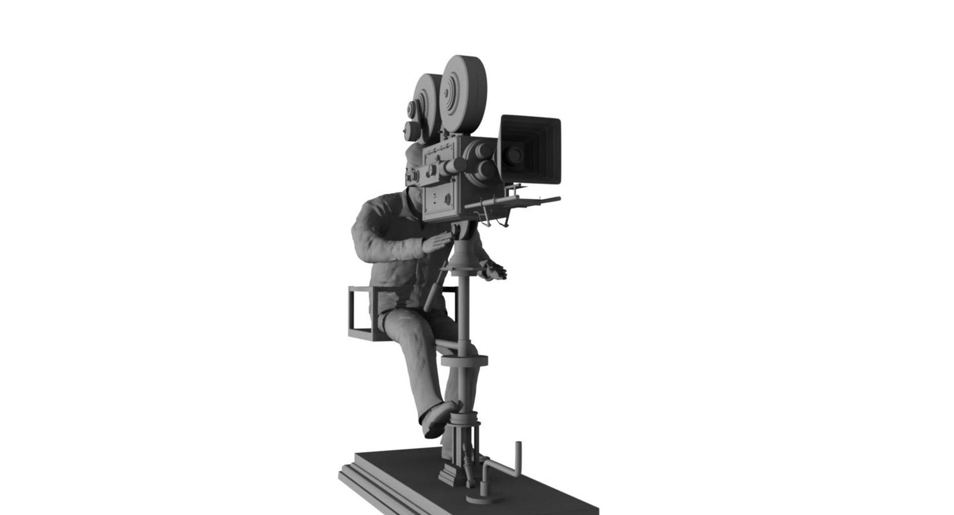 Director Photography Cinematograph Camera 3D Model - TurboSquid 1463966