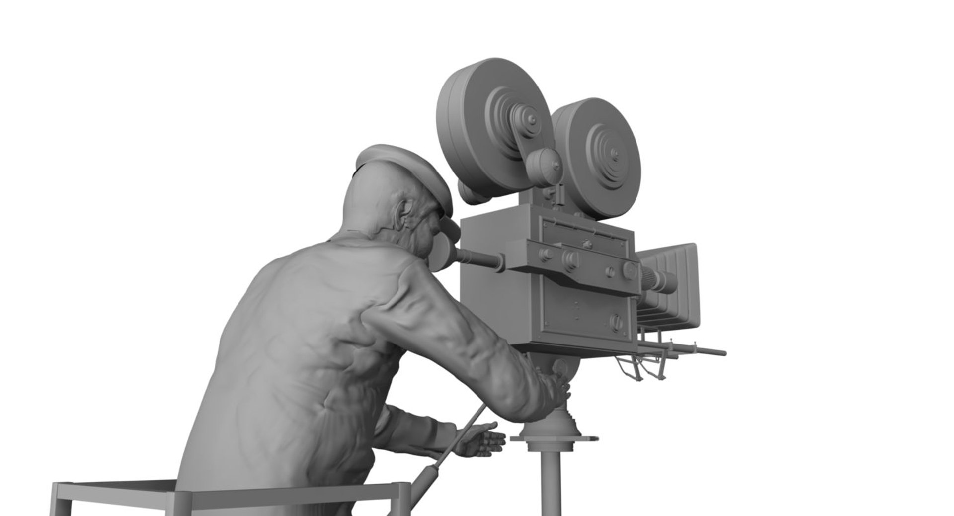 Director Photography Cinematograph Camera 3D Model - TurboSquid 1463966