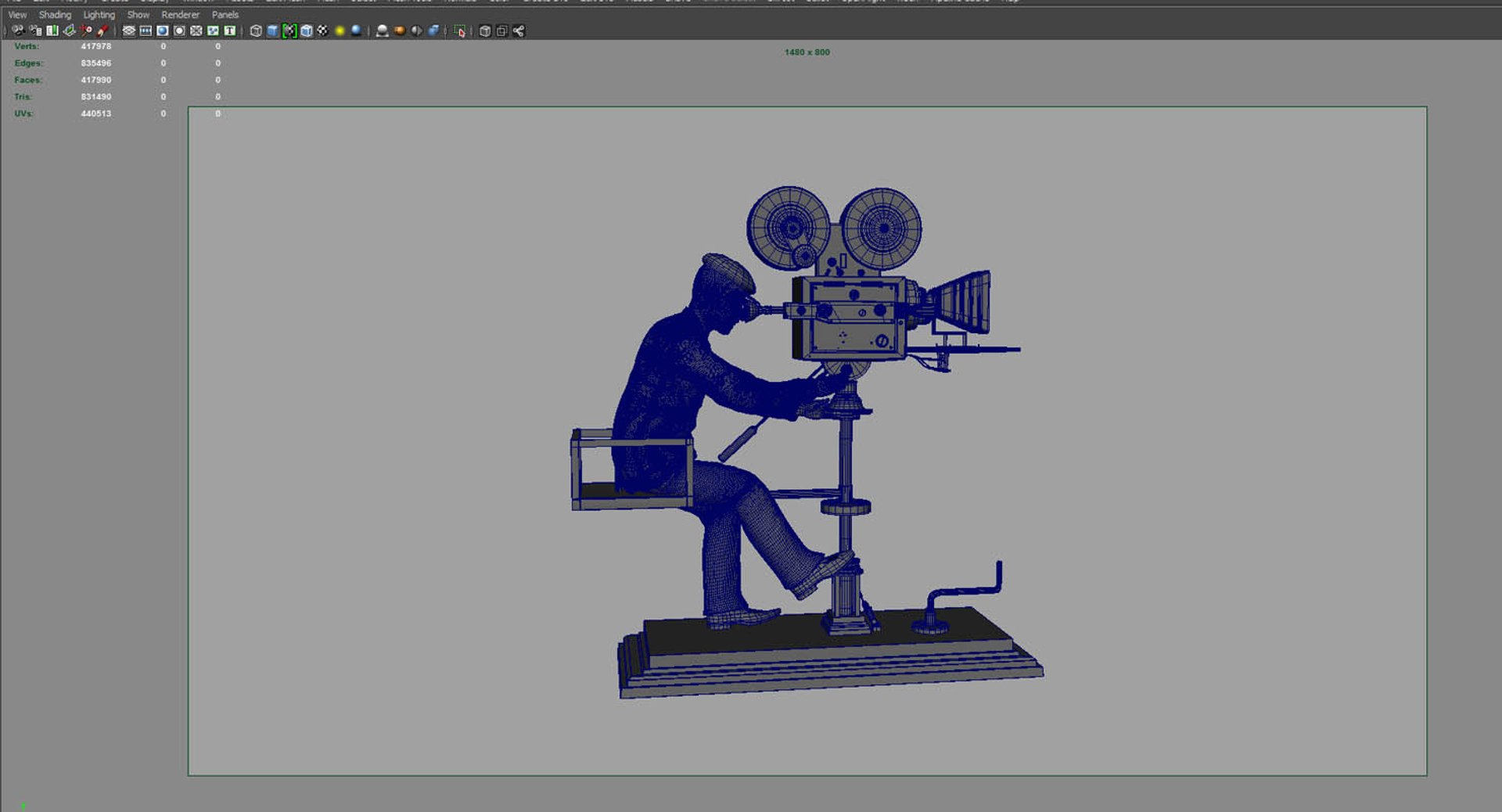 Director Photography Cinematograph Camera 3D Model - TurboSquid 1463966
