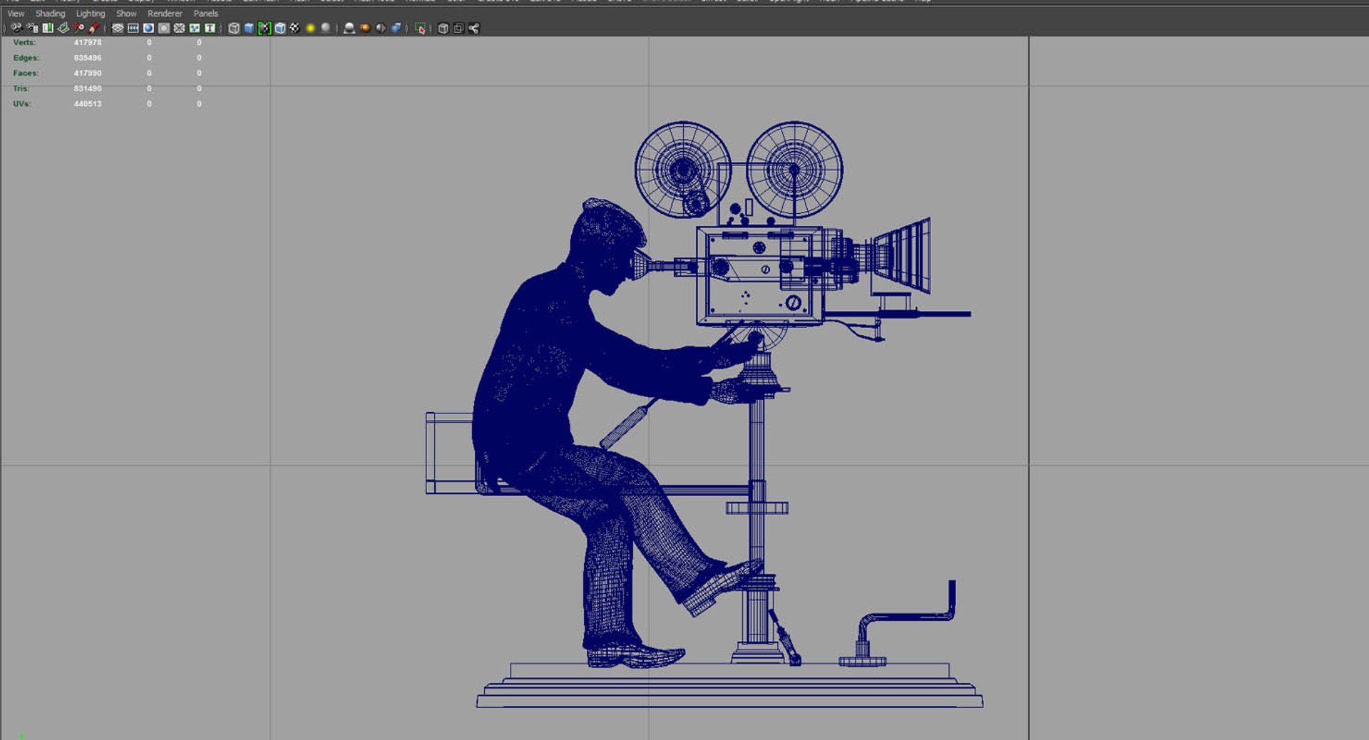 Director Photography Cinematograph Camera 3D Model - TurboSquid 1463966