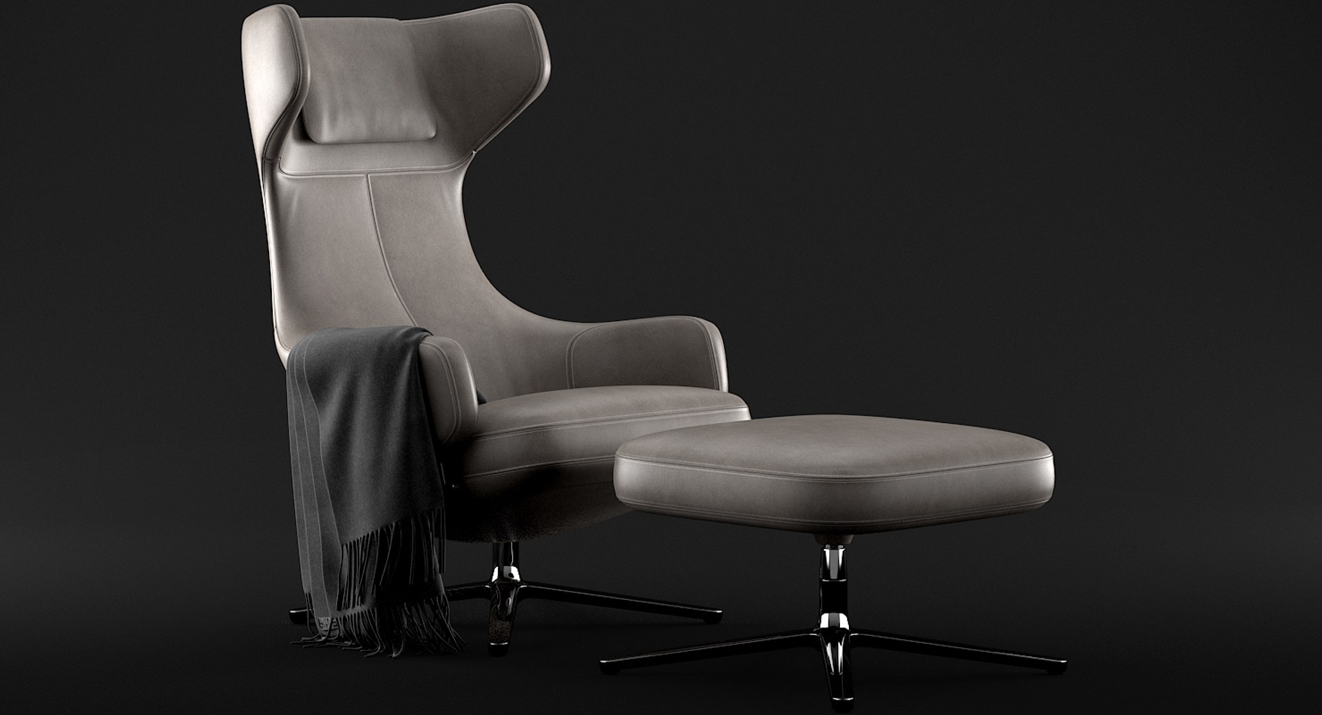 3D Model Vitra Grand Repos - TurboSquid 1294343