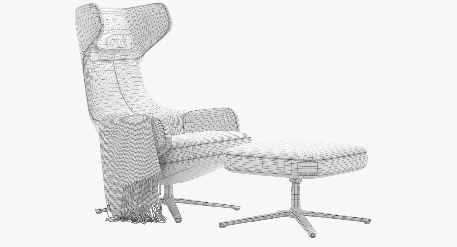 3D Model Vitra Grand Repos - TurboSquid 1294343