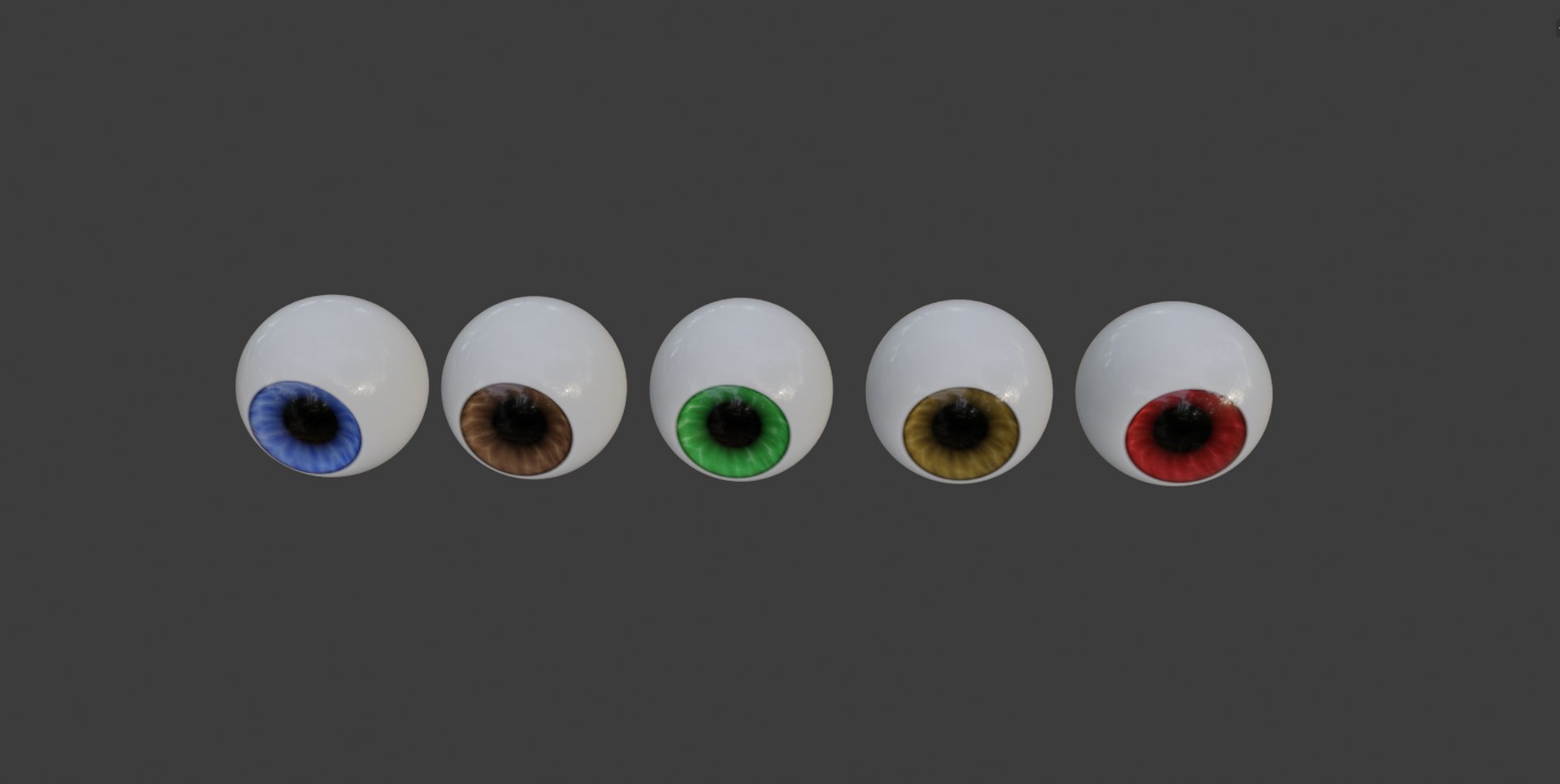 Free Cartoon Eye Model - TurboSquid 1655122