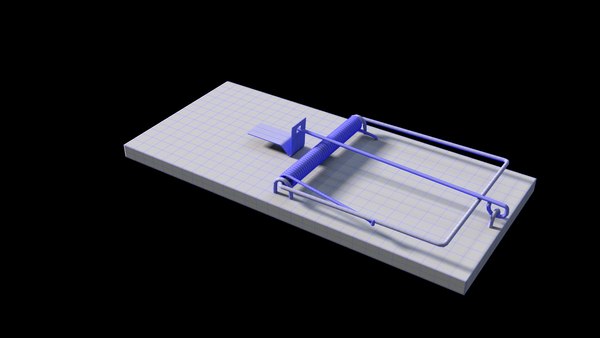 Mousetrap with Animation 3D - TurboSquid 1723326