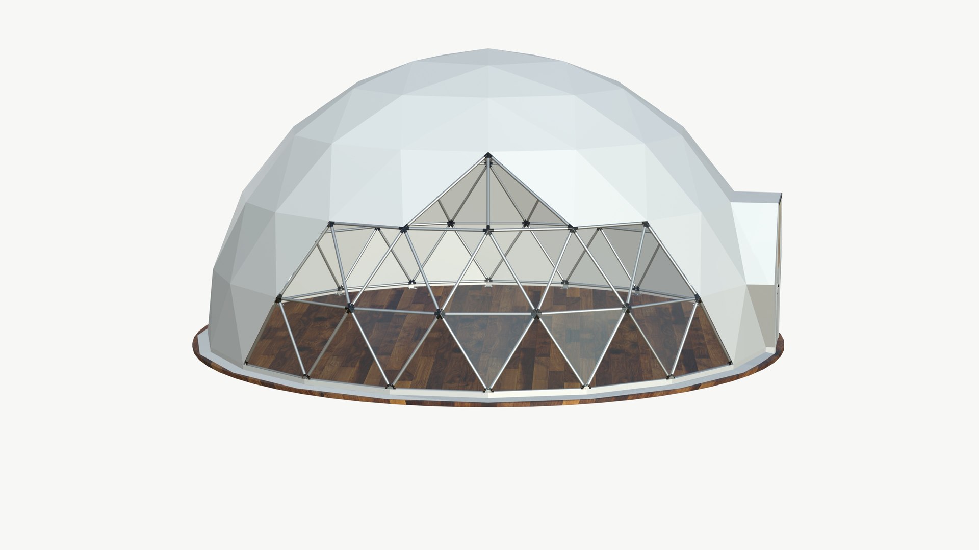 Geodesic Dome V4 New Design 3D model - TurboSquid 2045874