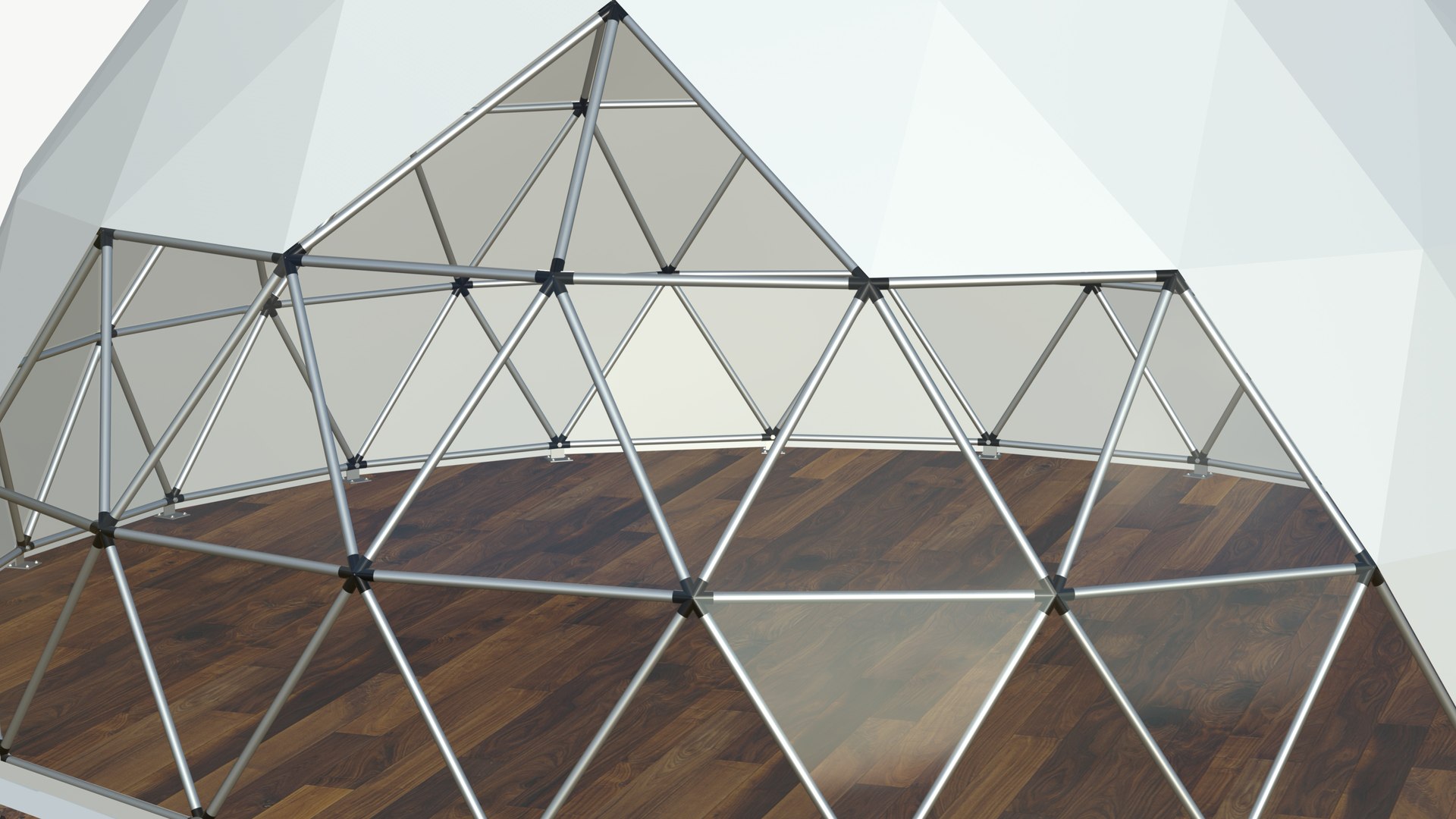 Geodesic Dome V4 New Design 3D model - TurboSquid 2045874
