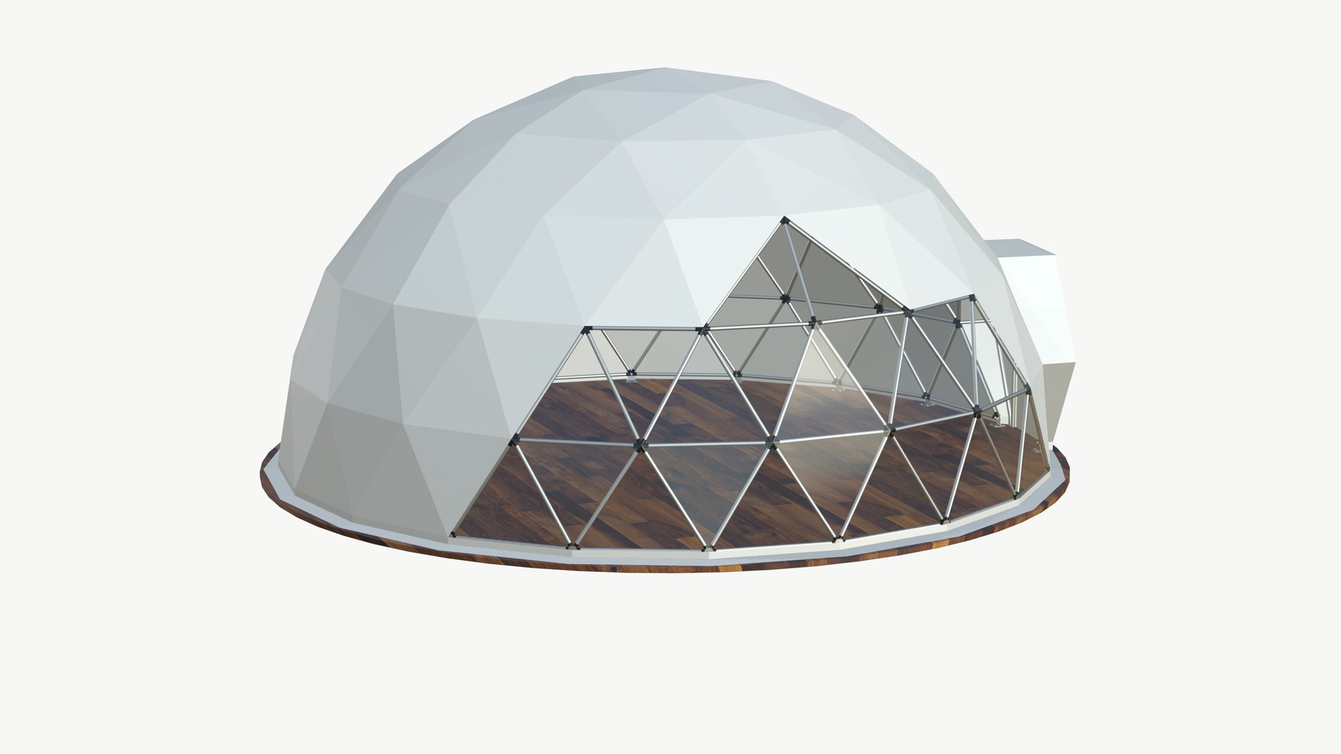 Geodesic Dome V4 New Design 3D model - TurboSquid 2045874