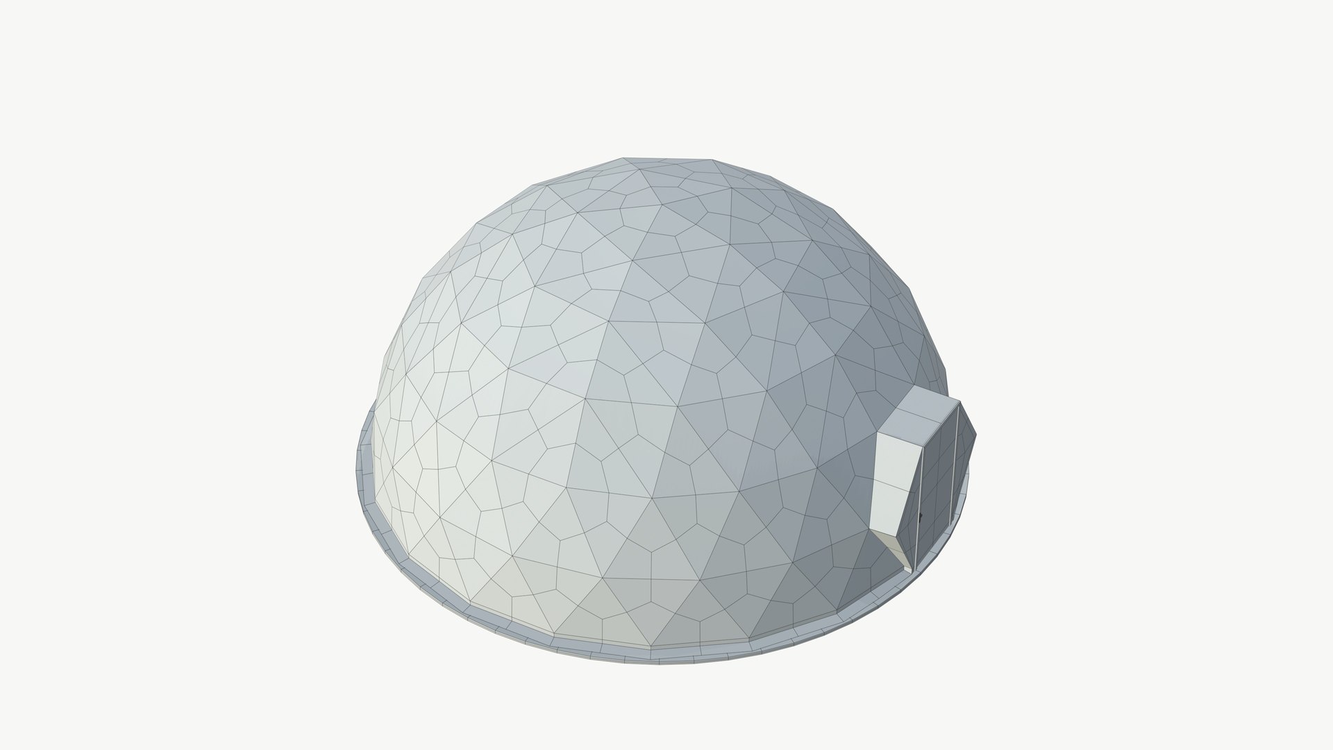 Geodesic Dome V4 New Design 3D model - TurboSquid 2045874
