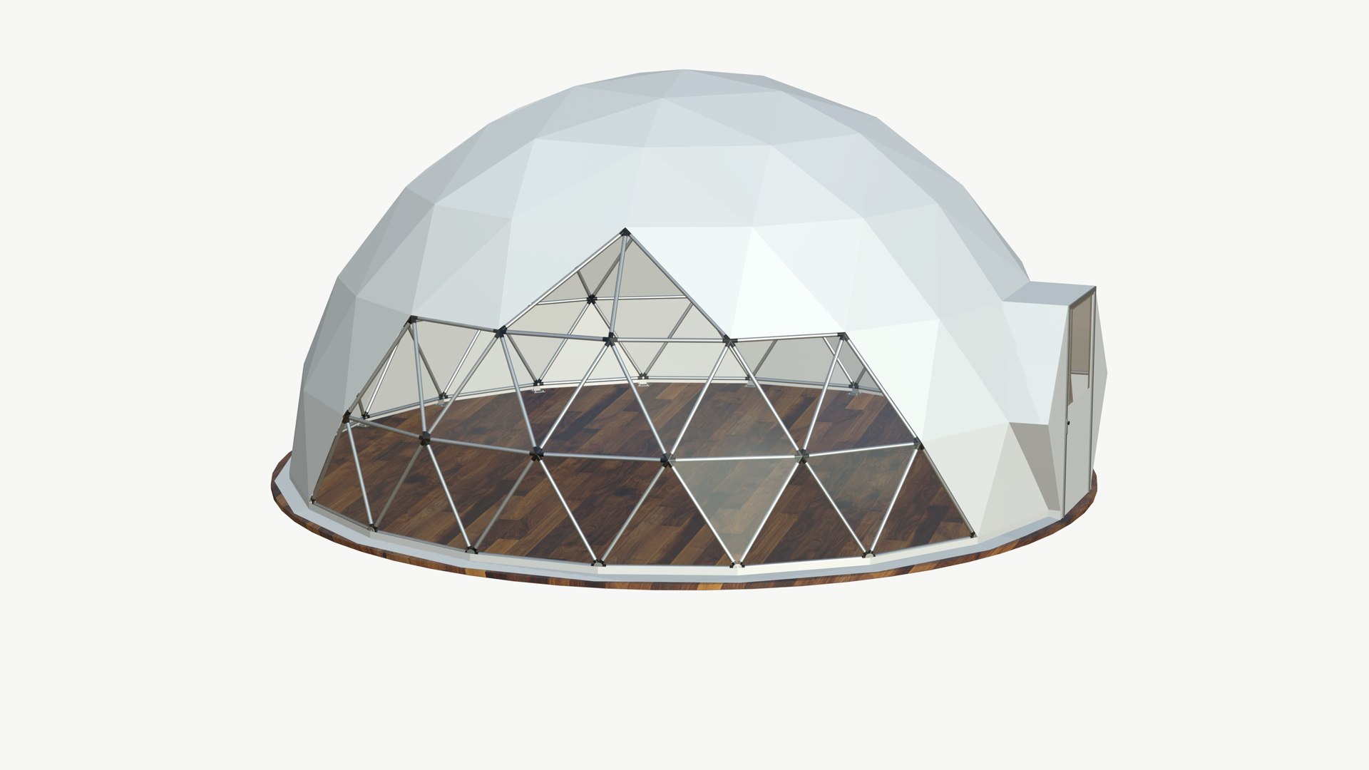 Geodesic Dome V4 New Design 3D model - TurboSquid 2045874