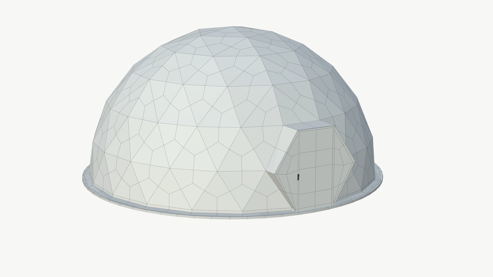 Geodesic Dome V4 New Design 3D model - TurboSquid 2045874