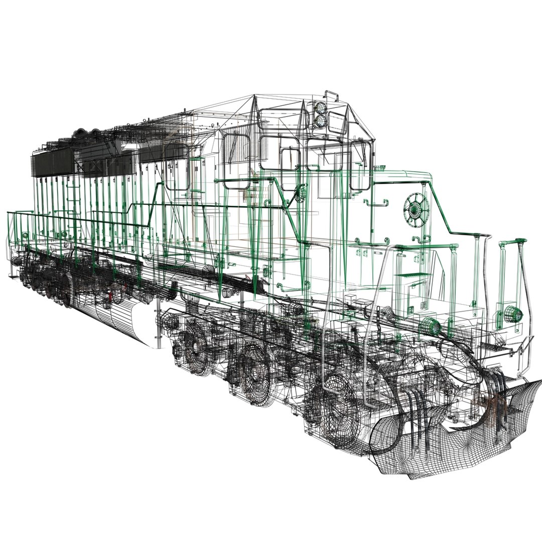 Emd Sd40-2 Engines Bn Max