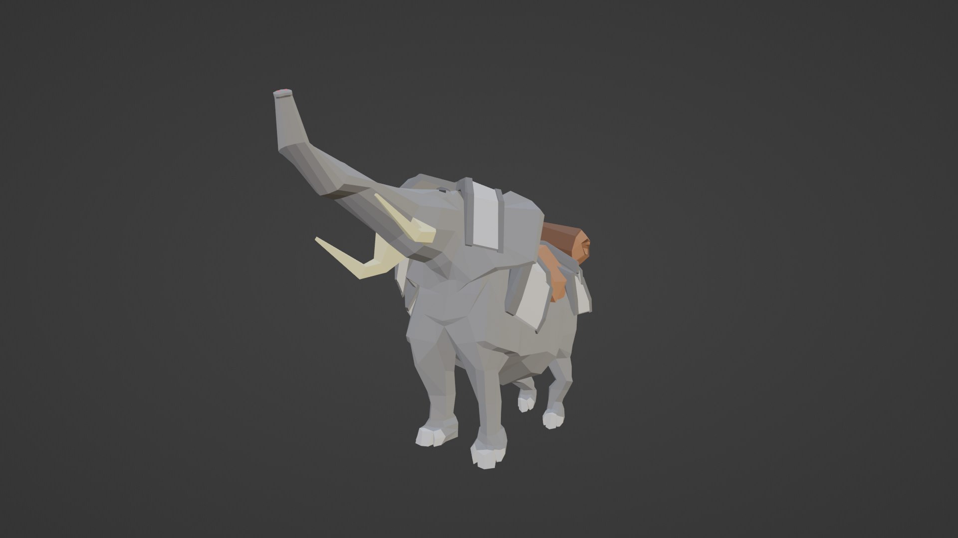 LOW POLY Elephant Armor - ANIMATED 3D Model - TurboSquid 2183541