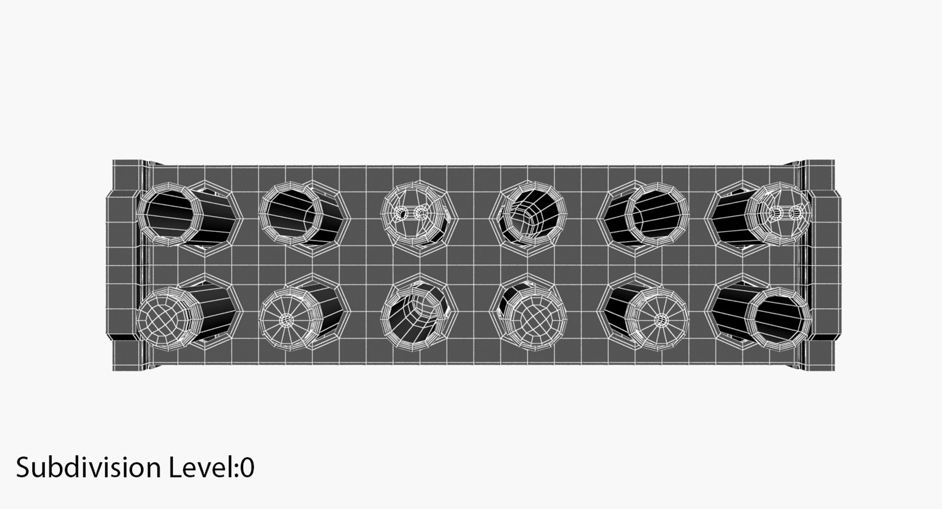 3d Test Tube Rack Model