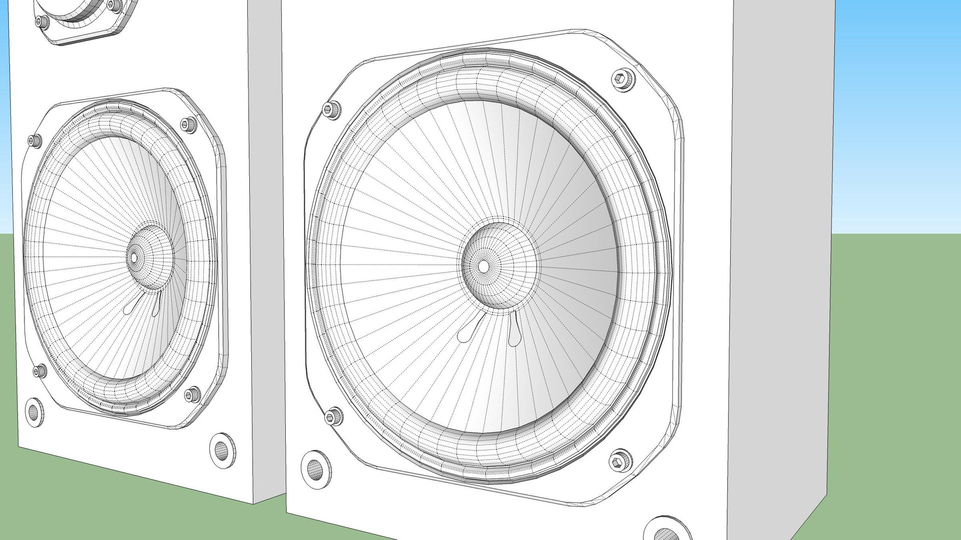 Speakers Studio Monitor 3D Model - TurboSquid 1541624
