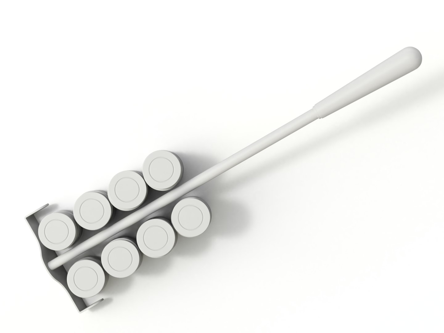 Chip Roulette Rake 3D Model - TurboSquid 1481378