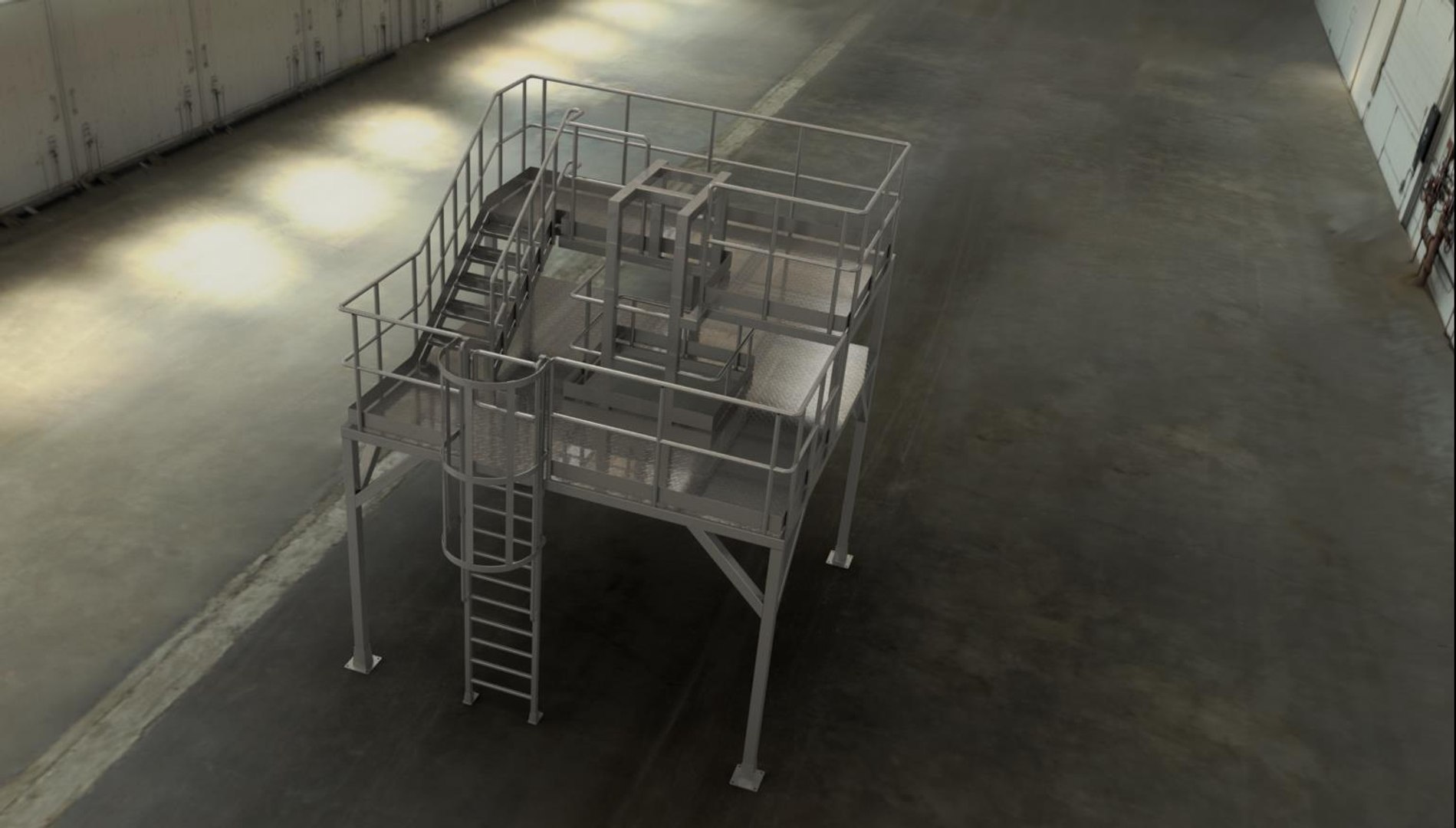 3D service platform model - TurboSquid 1418441