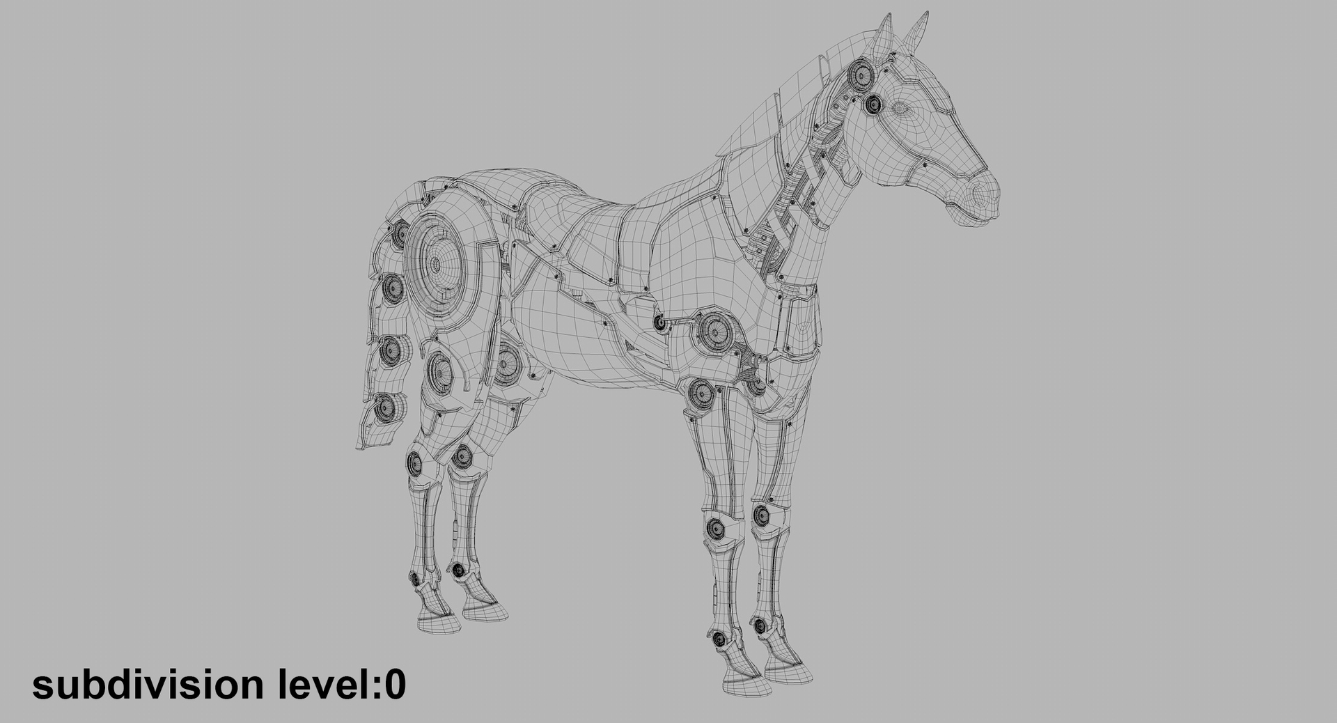 3D horse robot - TurboSquid 1661859